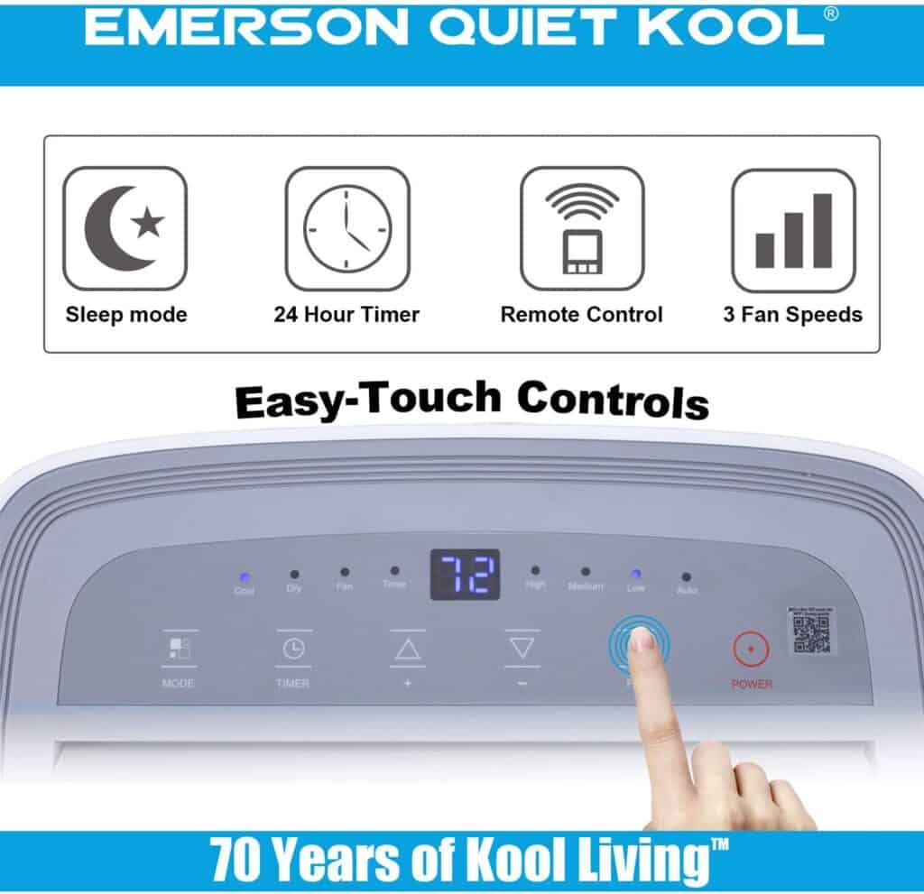 Emerson Quiet Kool EAPC8RD1 Portable Air Conditioner Review ... Emerson Quiet Kool EAPC8RD1 Portable Air Conditioner Review ...