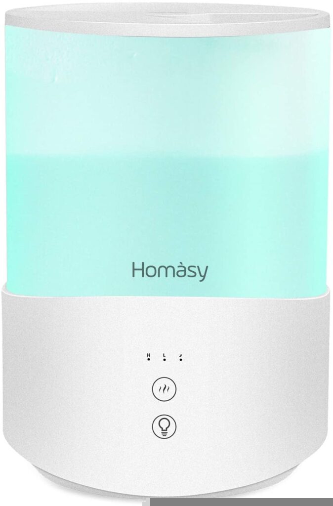 Homasy Cool Mist Humidifier Diffuser Review | Essential Oil Diffuser ...