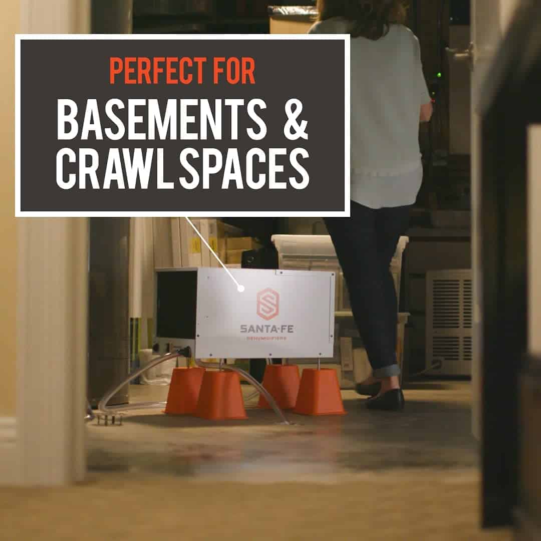 Santa Fe Compact 2 Crawl Space Dehumidifier Review - IndoorBreathing